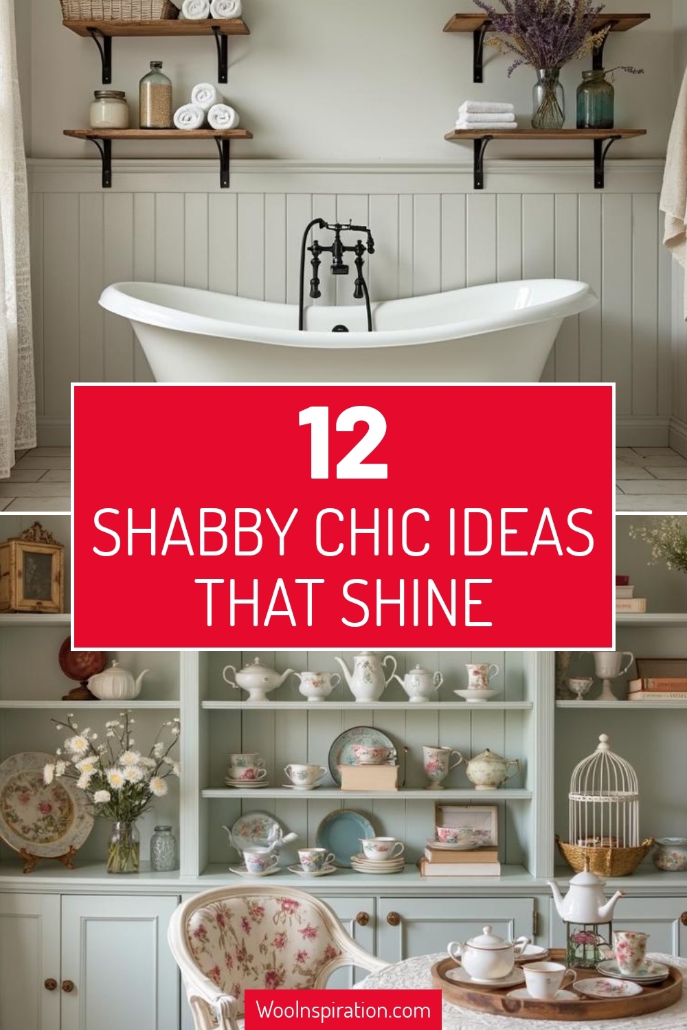12 Charming Shabby Chic Design Ideas for Your Home